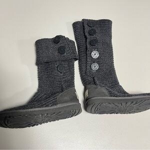 UGG | Shoes | Ugg Cardy Classic Tall Knitted Boots | Poshmark
